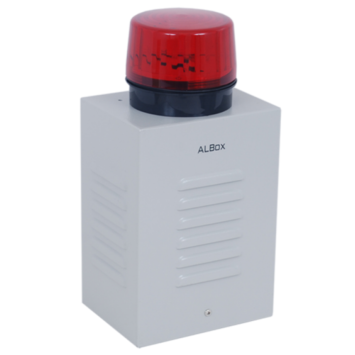 Albox MBS20 Metal Box Siren with Strobe Light